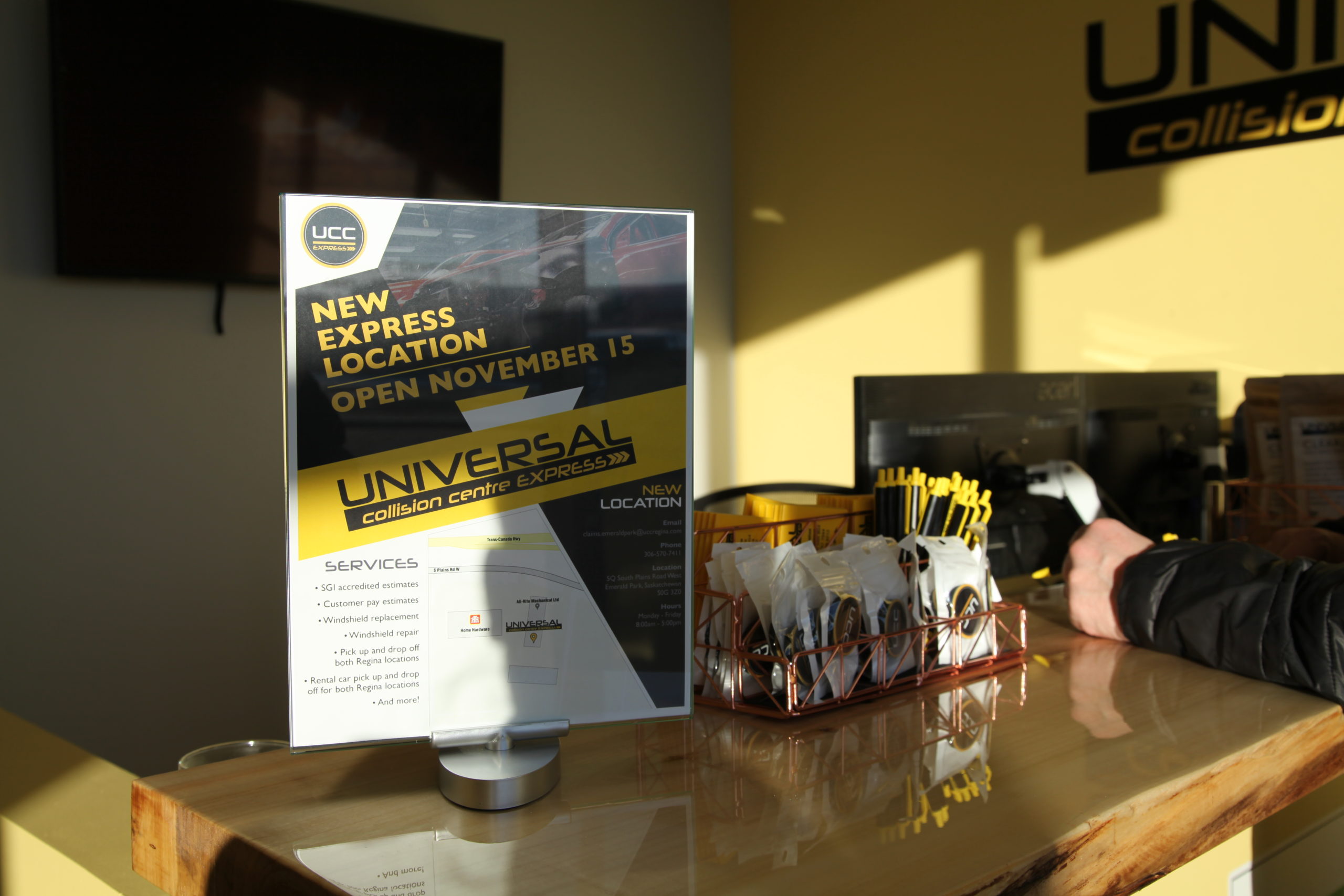 UCC Express is Open | Universal Collision Centre